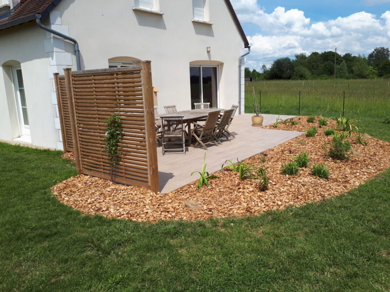 Massifs paysagers sur mesure à Tours - EGP Paysage